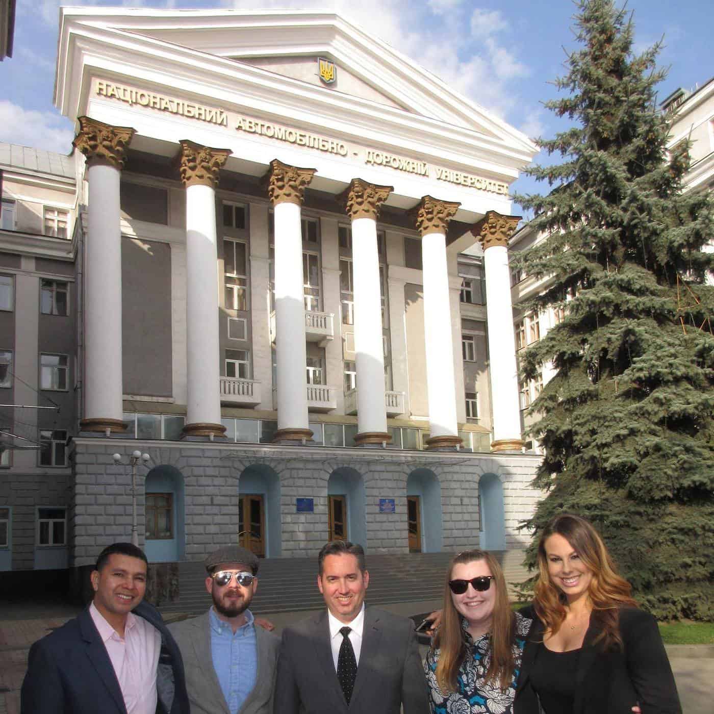 Graduate Students Return From QEP Sponsored Ukraine Trip | East Texas A ...