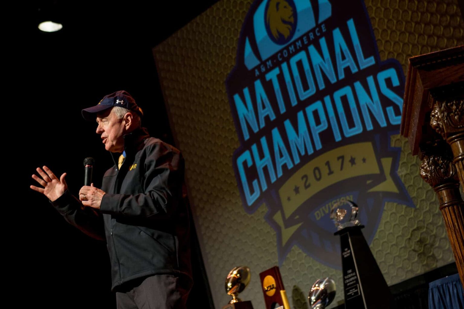 A&M-Commerce trades in years of hard work for a day of celebrating ...