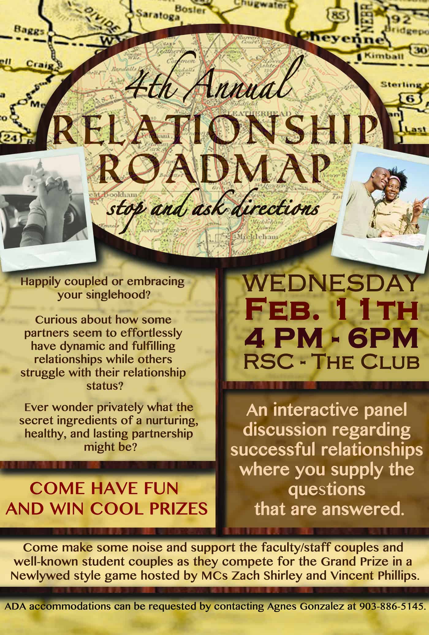 4th Annual Relationship Roadmap: Stop and Ask Directions | East Texas A ...