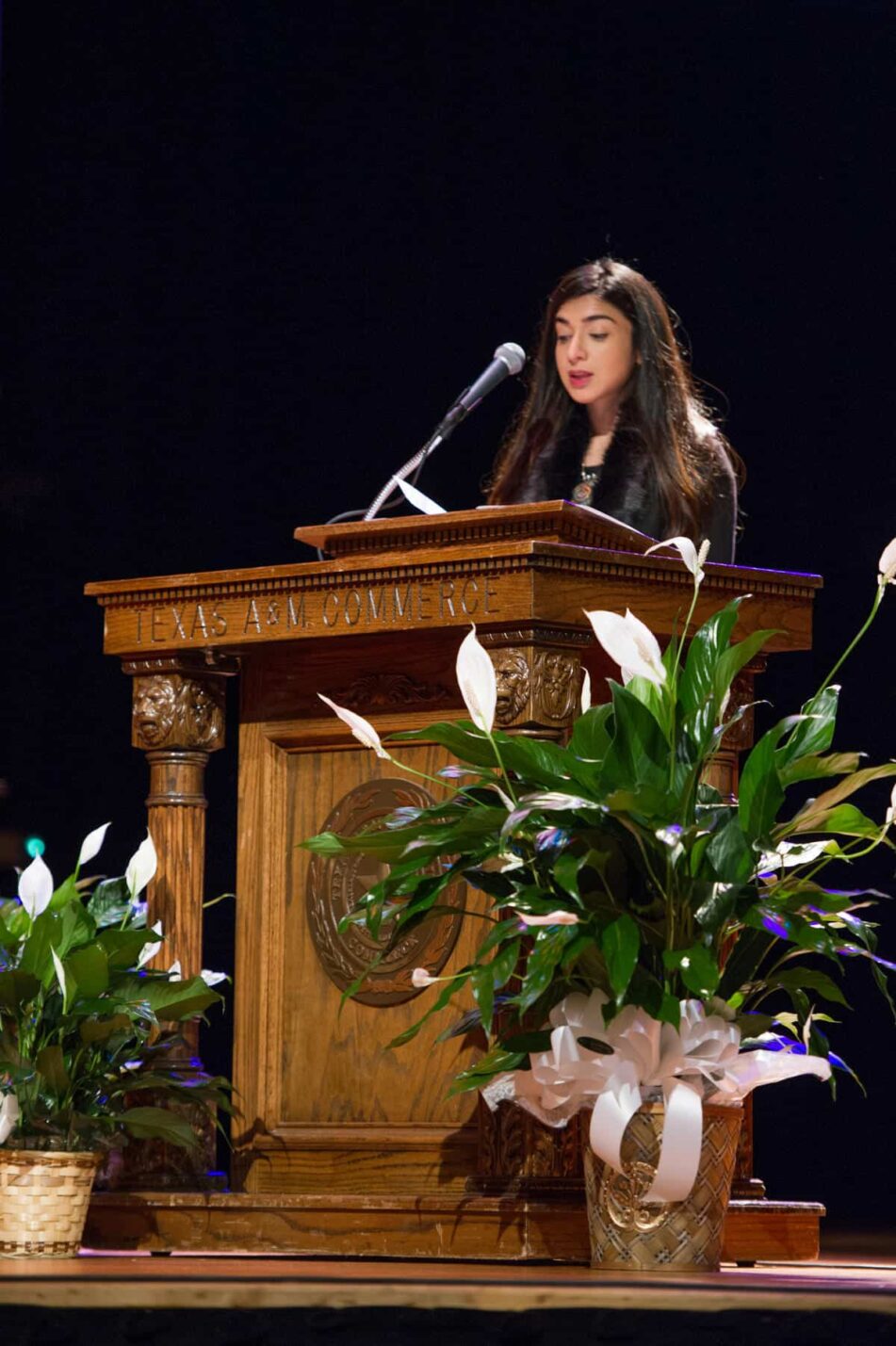 Shiza Shahid Visits A&M-Commerce | East Texas A&M University, ETAMU
