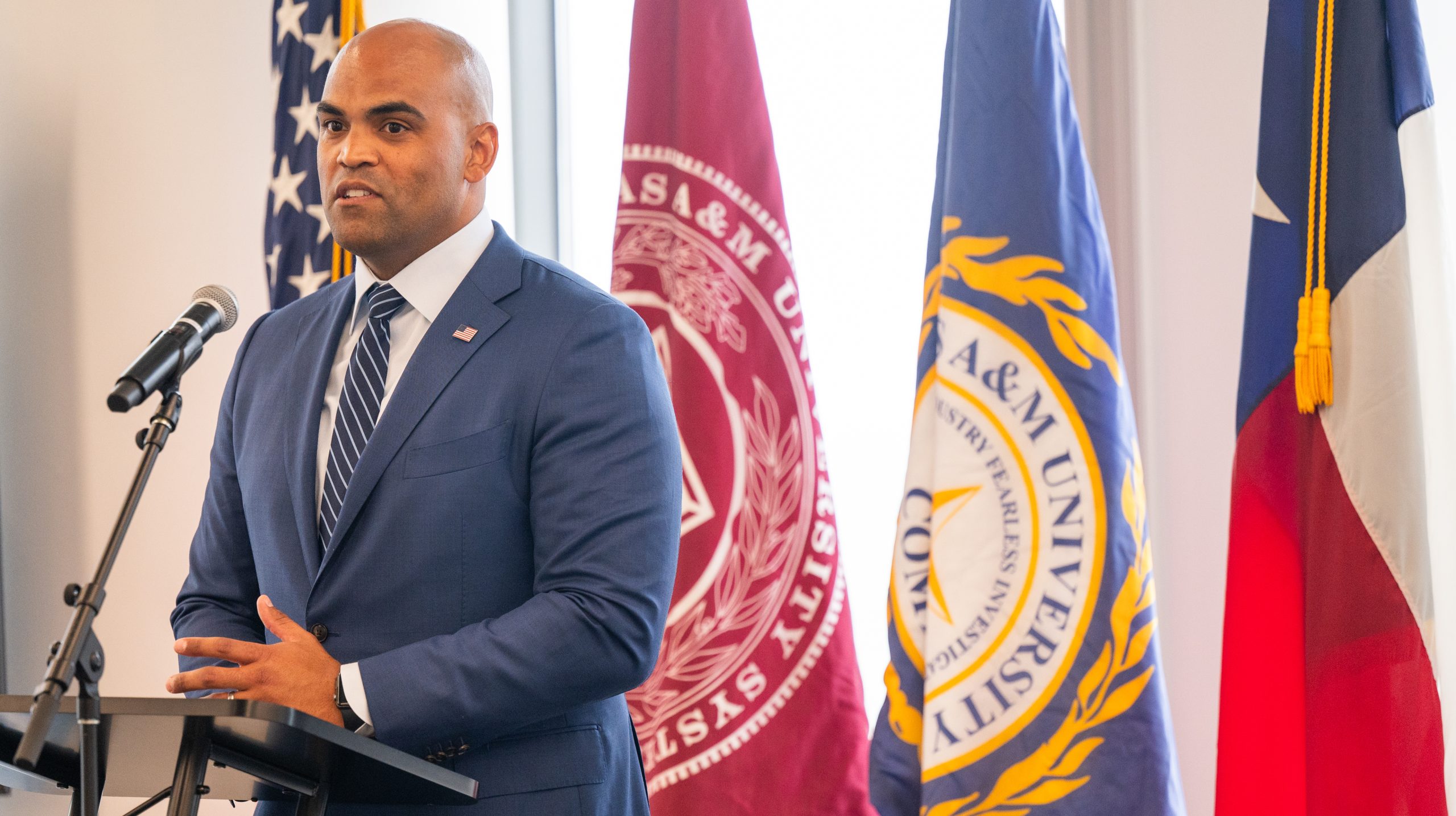 U.S. Congressman Colin Allred Visits A&M-Commerce at Dallas | East ...