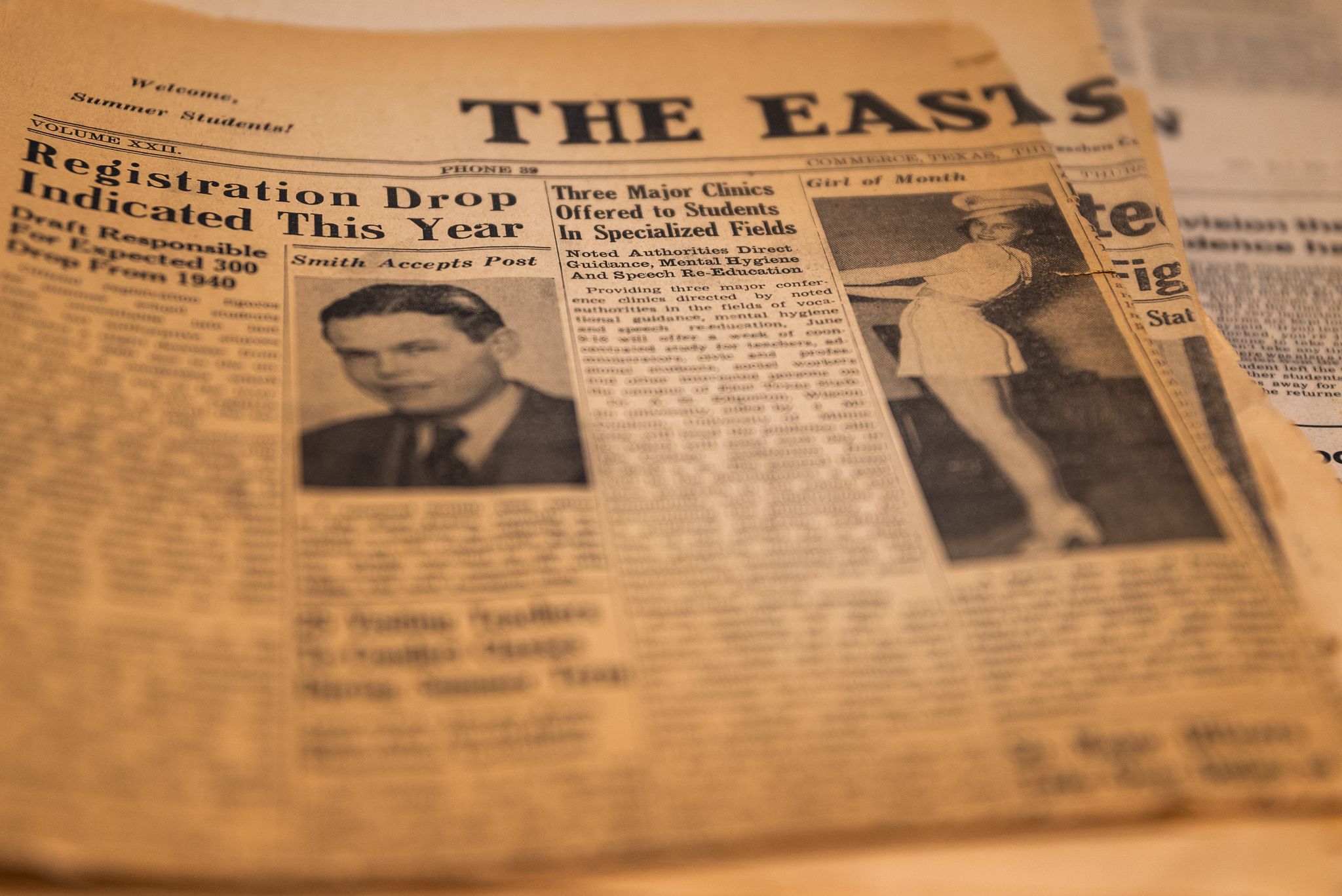 Preserving History: TAMUC Student Helps Keep The East Texan Alive ...