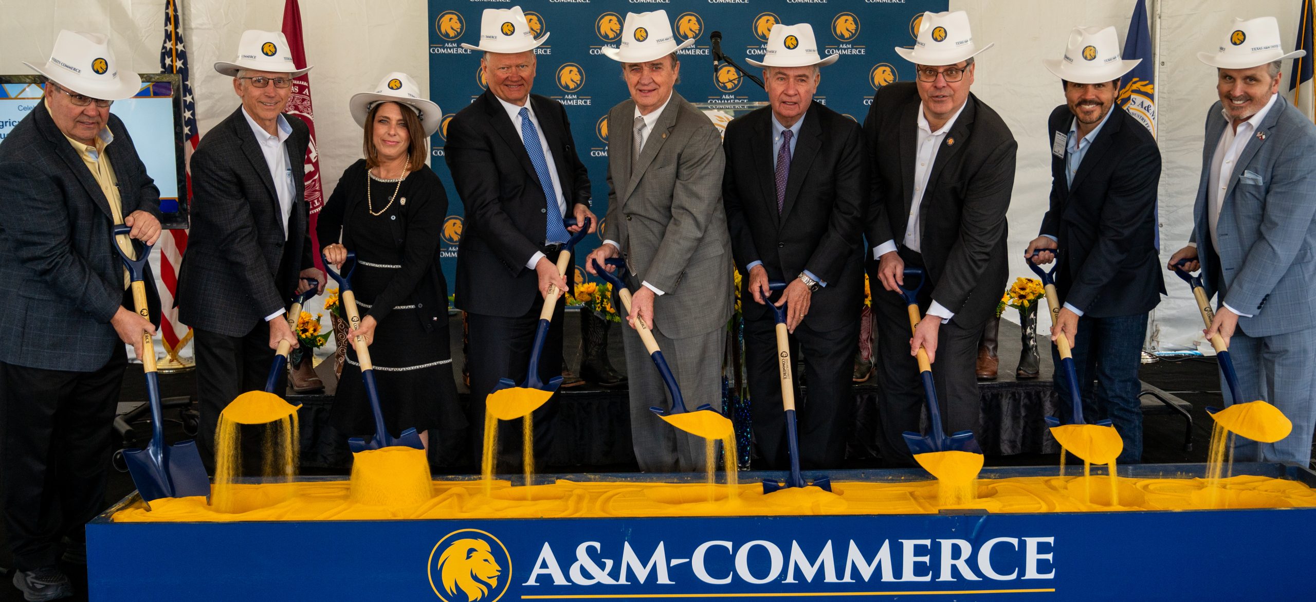TAMUC Breaks Ground on New Ag, Gamebird Research Centers