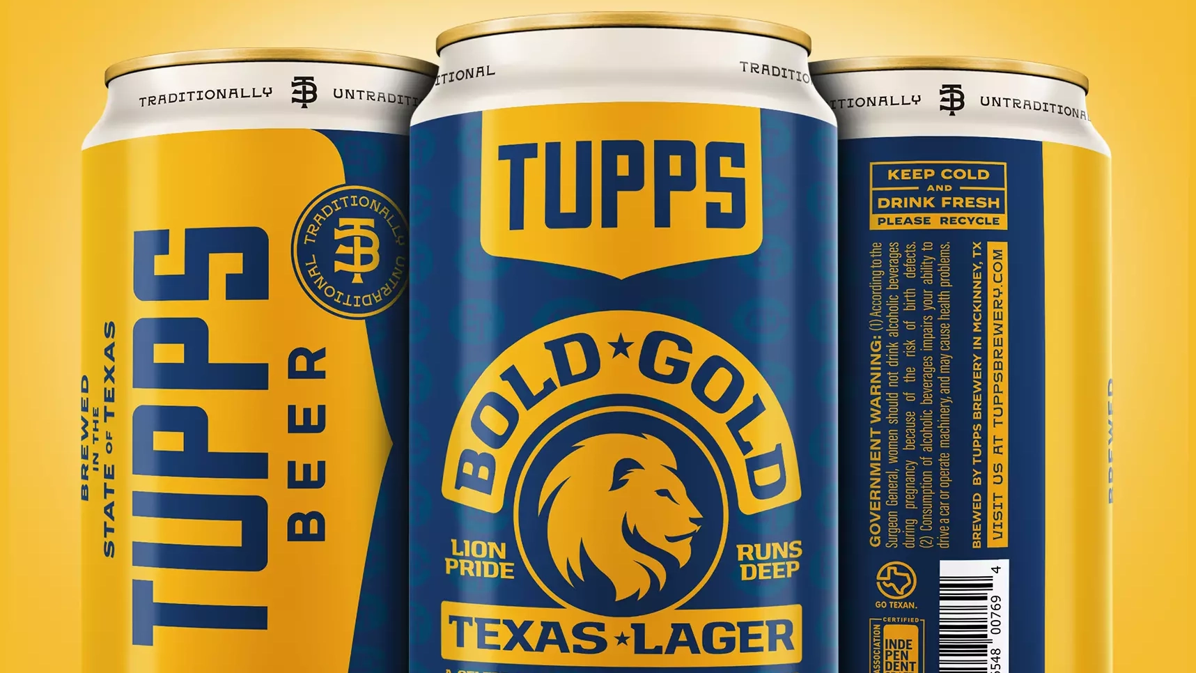 Tupps Brewery Announces Bold Gold Texas Lager In Support of Lion ...