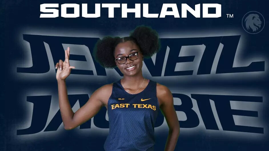 Jacobie named Southland Field Athlete of the Week | East Texas A&M ...