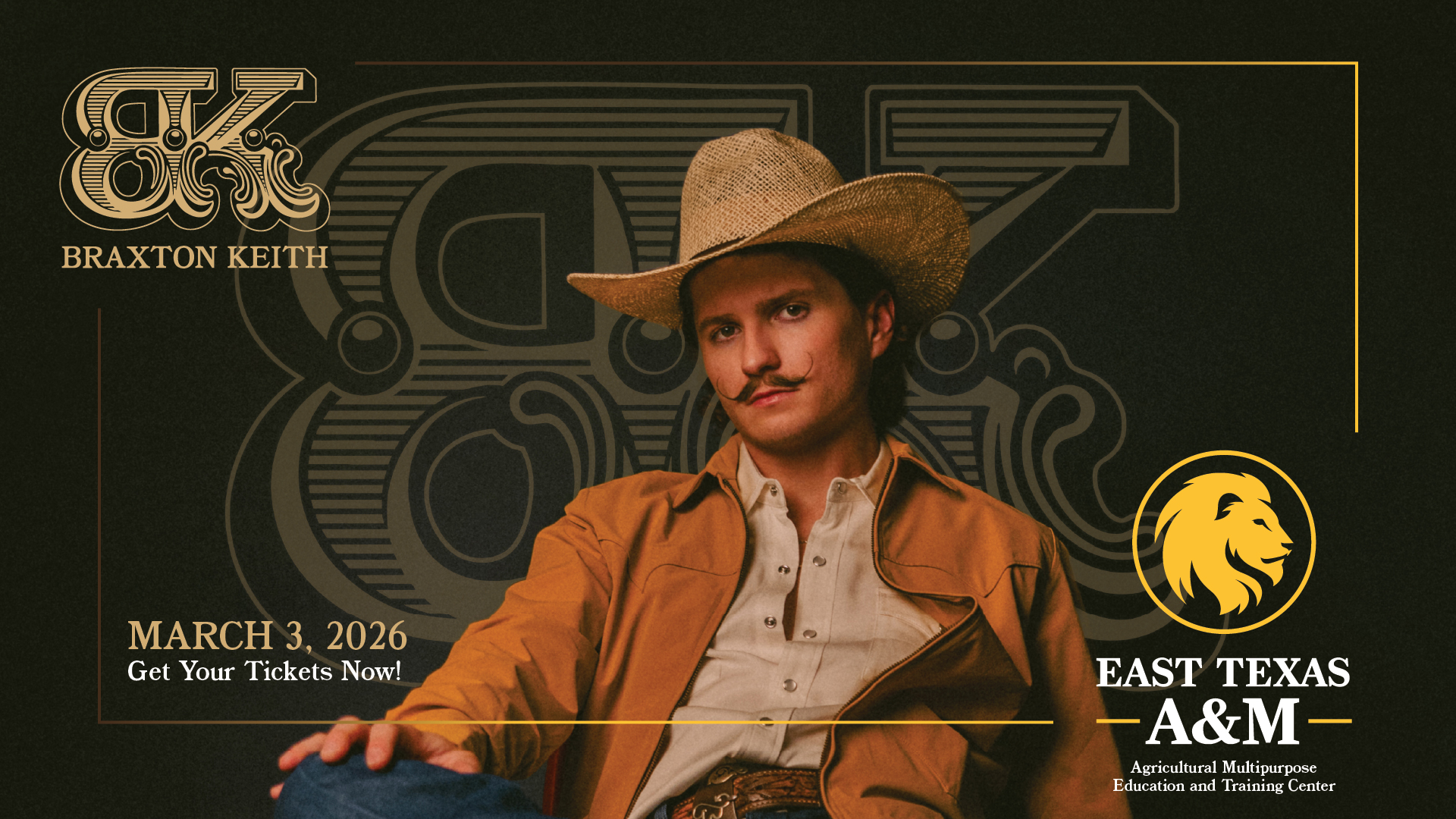 Braxton Keith to Headline Spur Expo Grand Opening at East Texas A&M ...